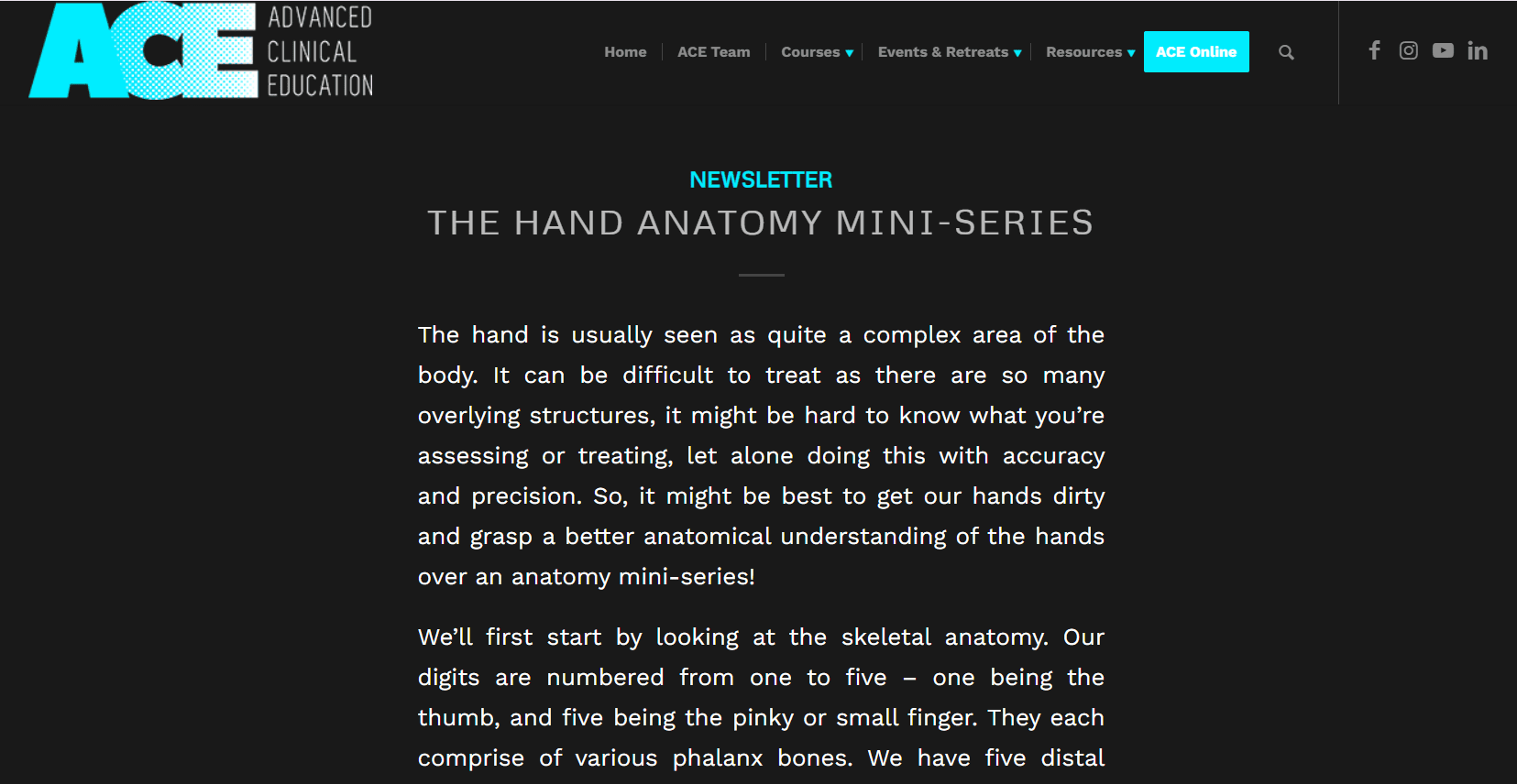 The hand anatomy mini-series - Muscular Layers - Advanced Clinical ...